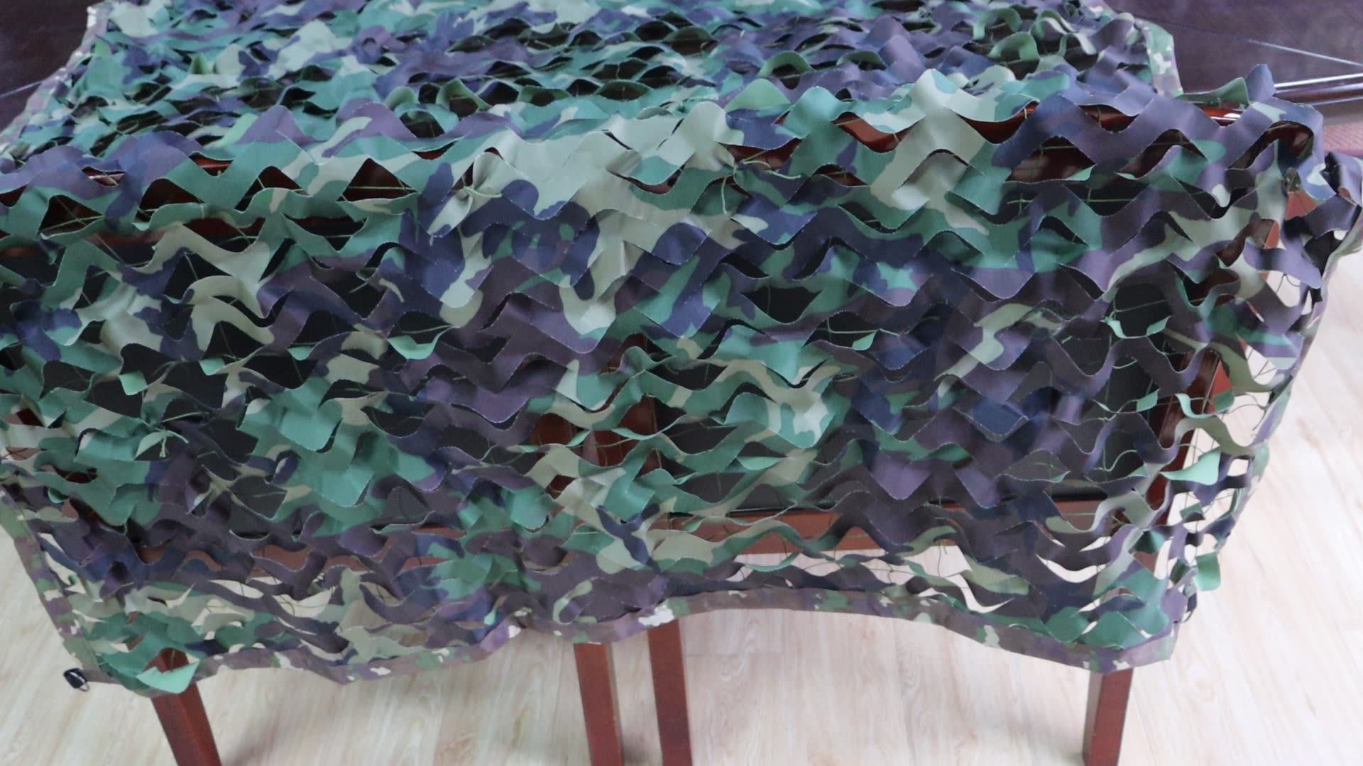 Outdoor Camo Netting Flame Retardant Military Camouflage Net Hunting ...