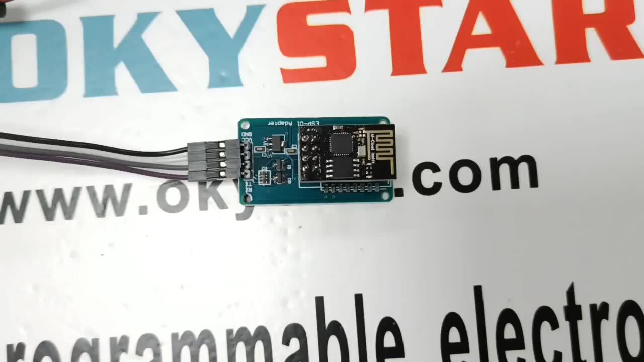 Esp8266 Esp-01 Serial Wifi Wireless Adapter Module 3.3v 5v Esp01 ...