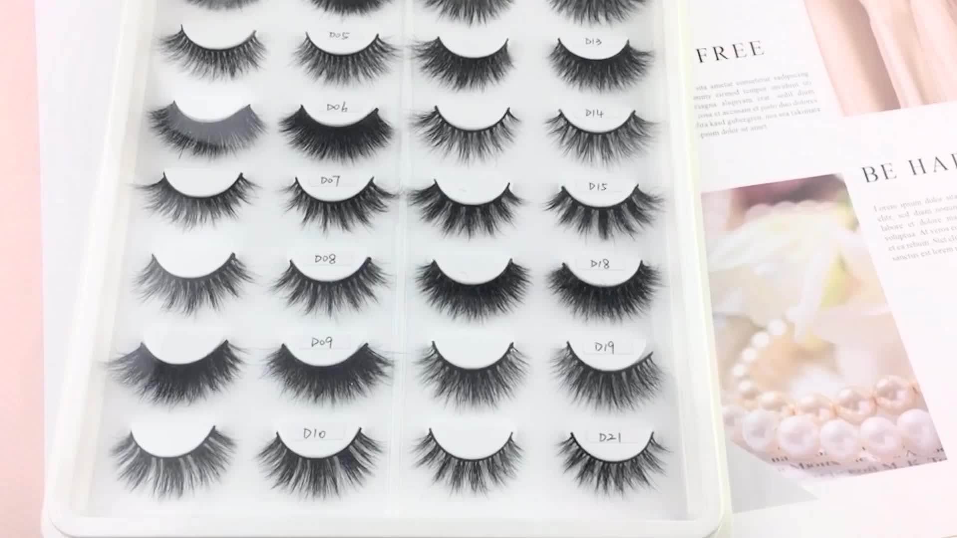 Free Eyelashes Samples Wholesale False Eyelashes Private Label Mink ...