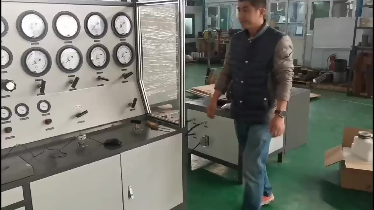 Safety Valve Calibration Test Stand Equipment Test Bench For Psv Gas ...