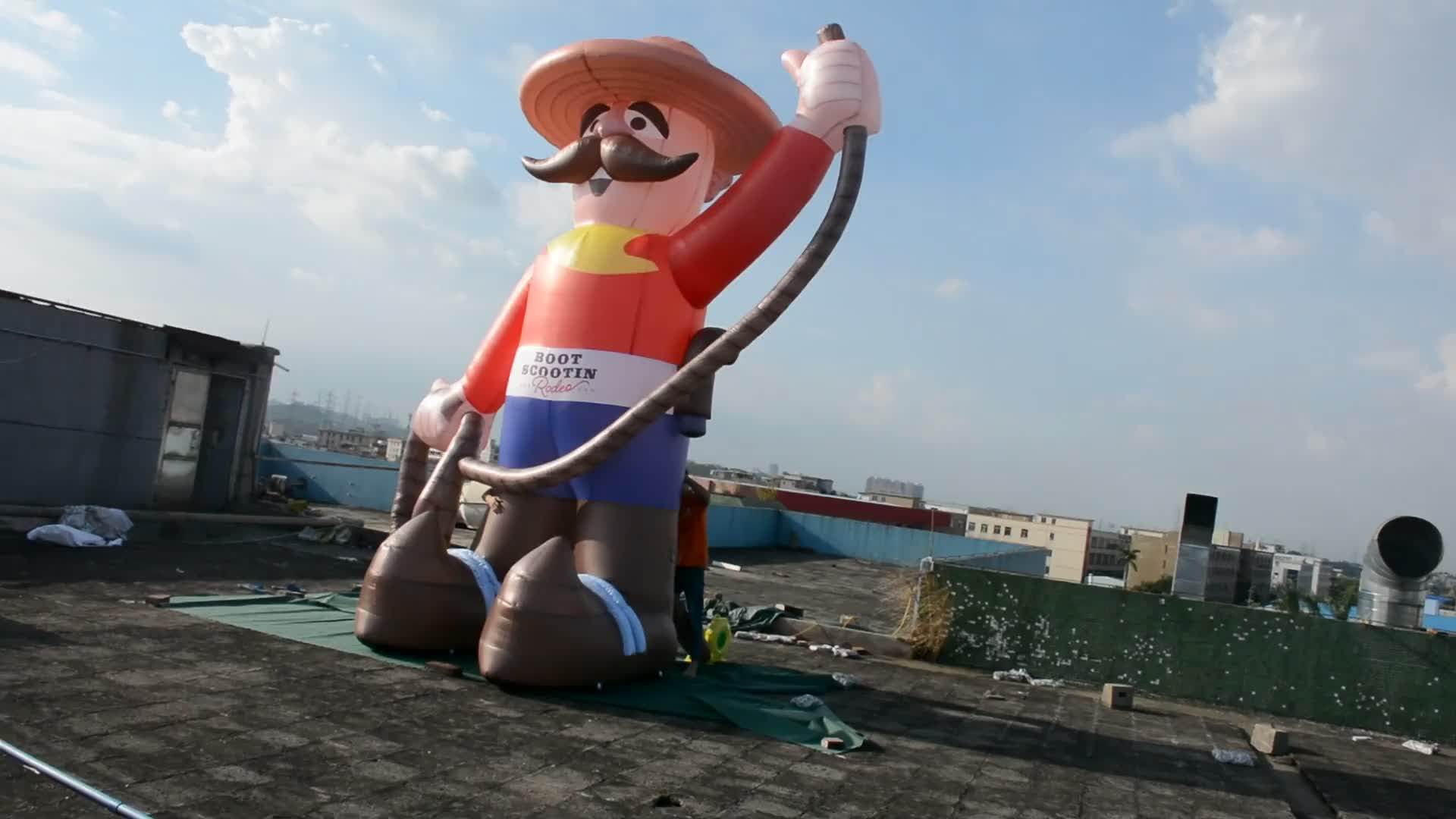 5m Tall Inflatable Boots Cowboy Inflatable Costume Model For Sale - Buy ...