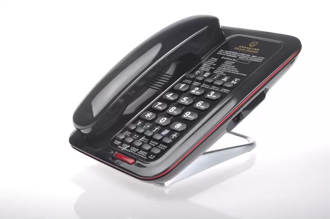 New Model Hotel Phone With Mwl Work With Any Brand Pabx And Free ...