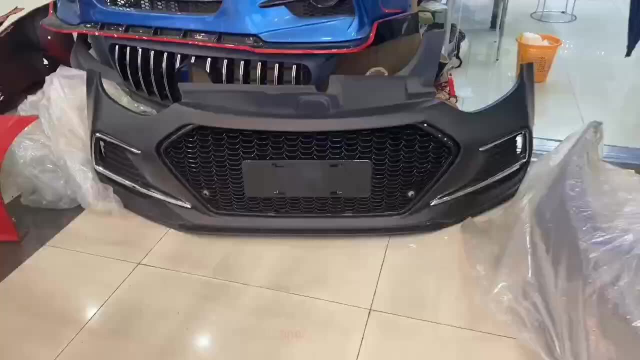 Car Front Bumper Body Kits Body Kit Fits For Hyundai Elantra 2011-2015 ...