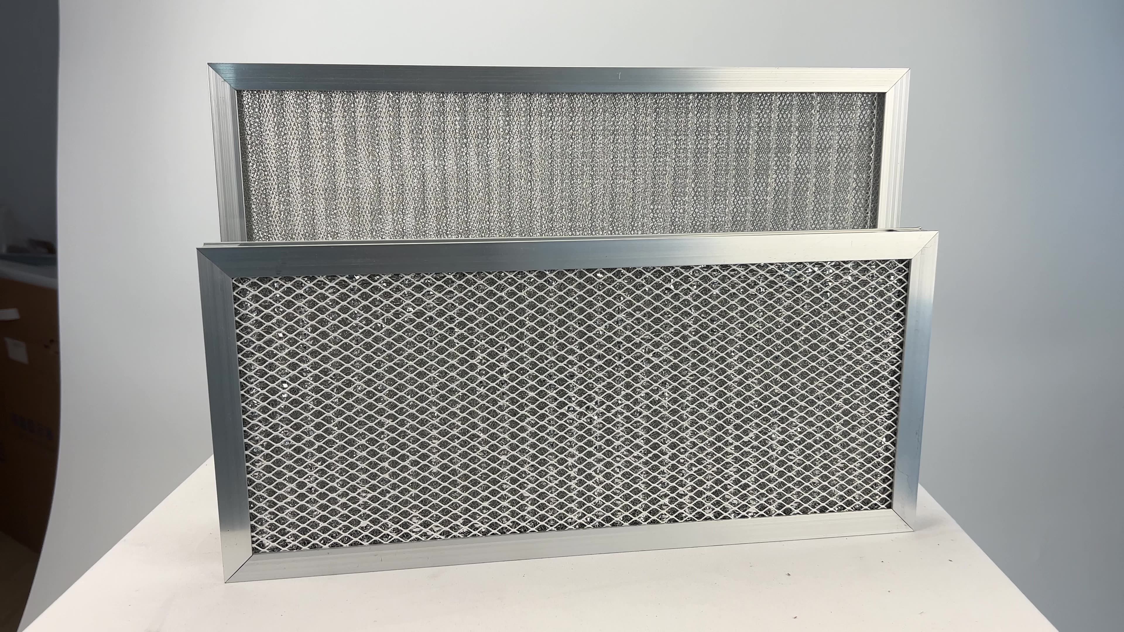 Aluminium Wire Mesh Pre-filter Washable Air Filter Mini Metal Frame Air ...