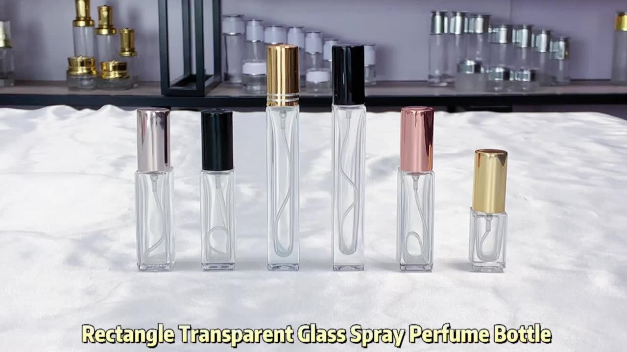 Hot Sale Square Shaped Glass Spray Perfume Bottles 5ml 7ml 10ml 20ml ...