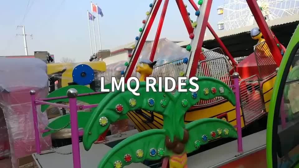 12 Seat Mini Swing Pirate Ship Viking Rides Amusement Park Equipment ...