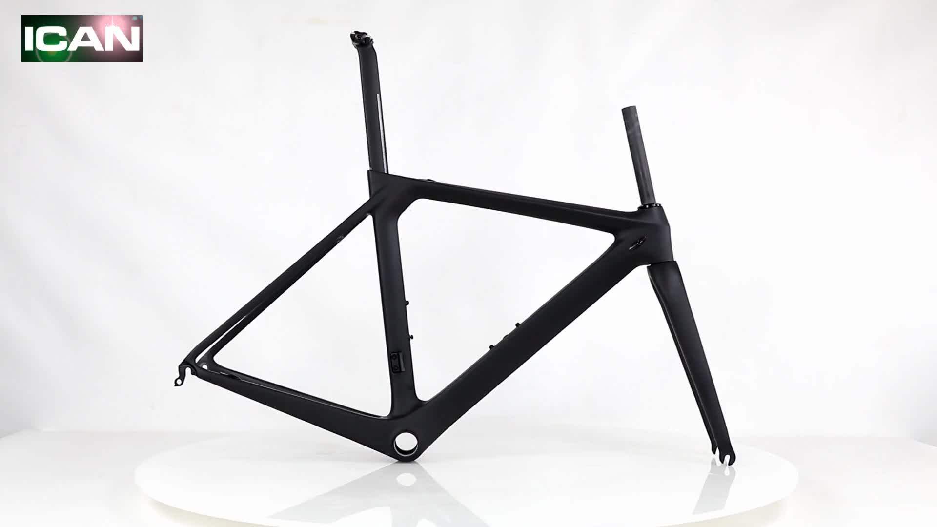Toray T700 Carbon Frame,100% Carbon Aero Frames,Road Bike Frameset ...