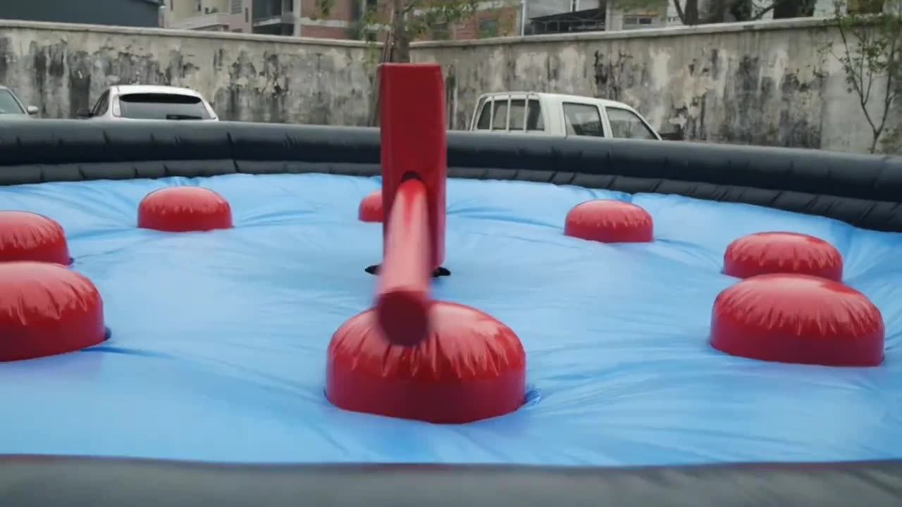 Inflatable Jousting Arena Battle Gladiator Fighting Game For Adult And ...