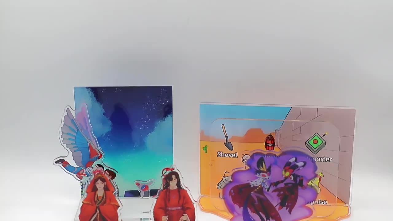 Custom Clear Acrylic Anime Display Standee Cartoon Character Standee ...