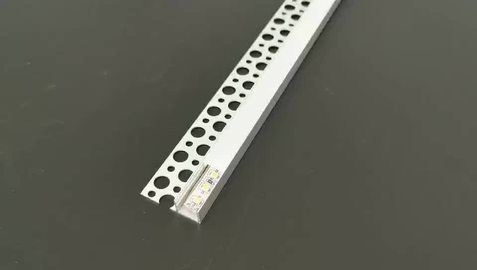 33*13mm Trimless Profile For Gypsum Board Led Drywall Profile For 8-9mm ...