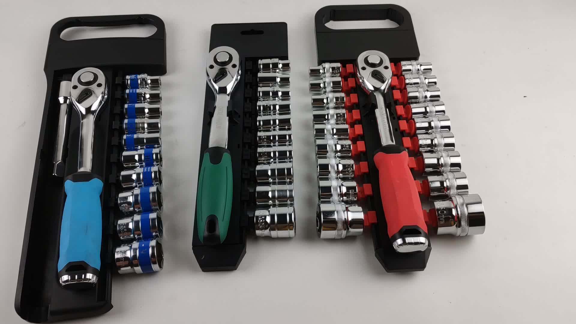 Socket Set Hanger Set Crv Socket 72 Tooth Ratchet Handle Socket ...