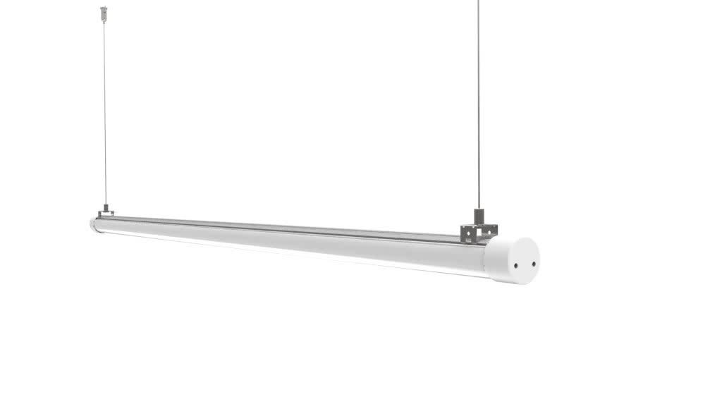 Supermarket Led Linear Lighting Fixture 270 Degree Beam Angle High ...