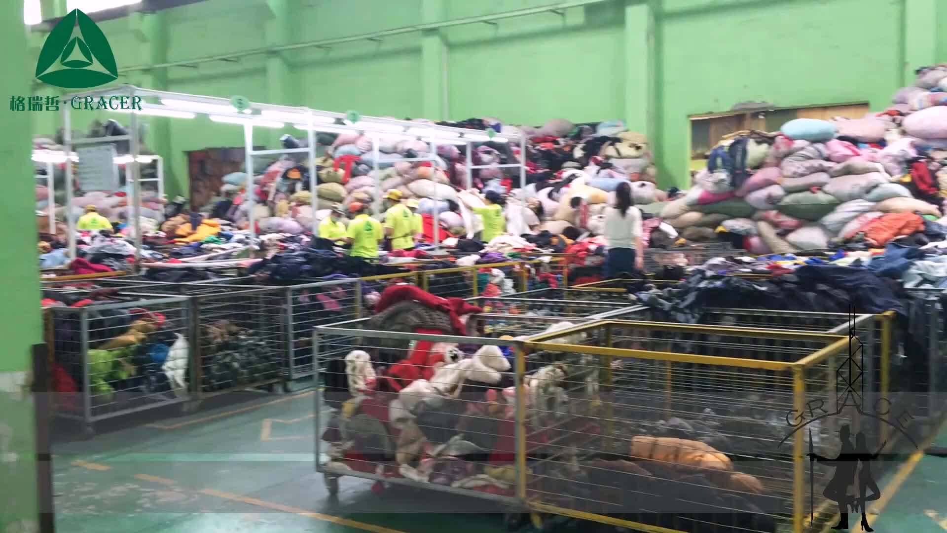 Second Hand Fashion Overcoat Used Clothes Dubai Import Second Hand ...