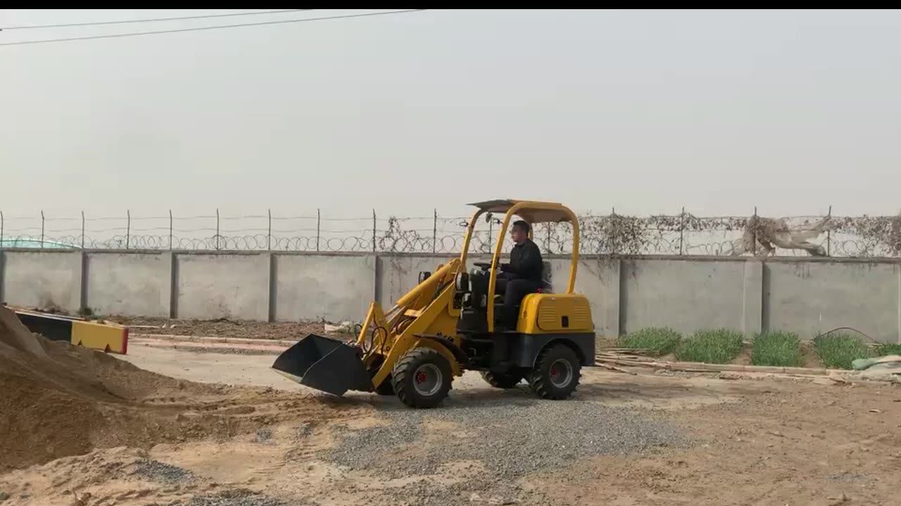 Wholesale Electric Loader 400kg 500kg 0.8ton 1 Ton Mini Articulated ...