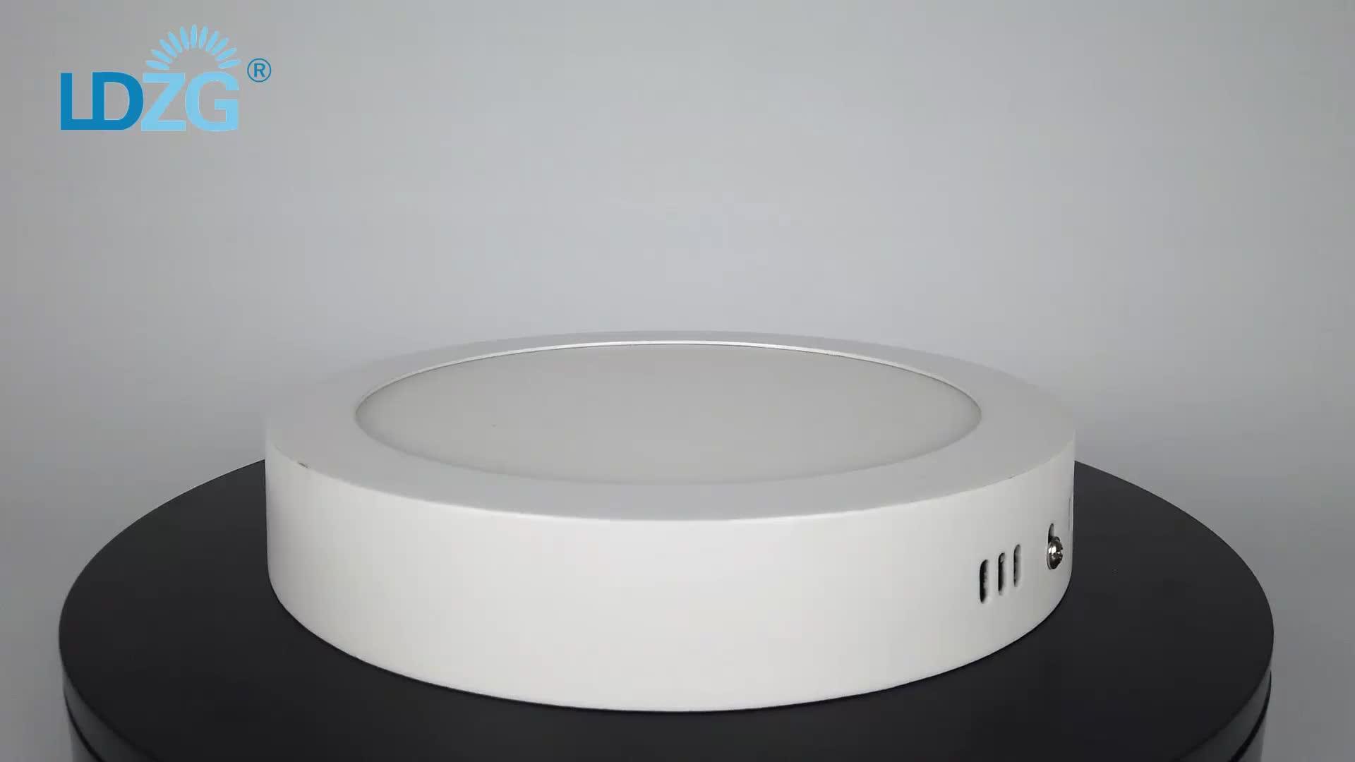 24w Plastic Surface Large Round Backlit Square Led Downlight Ultra ...