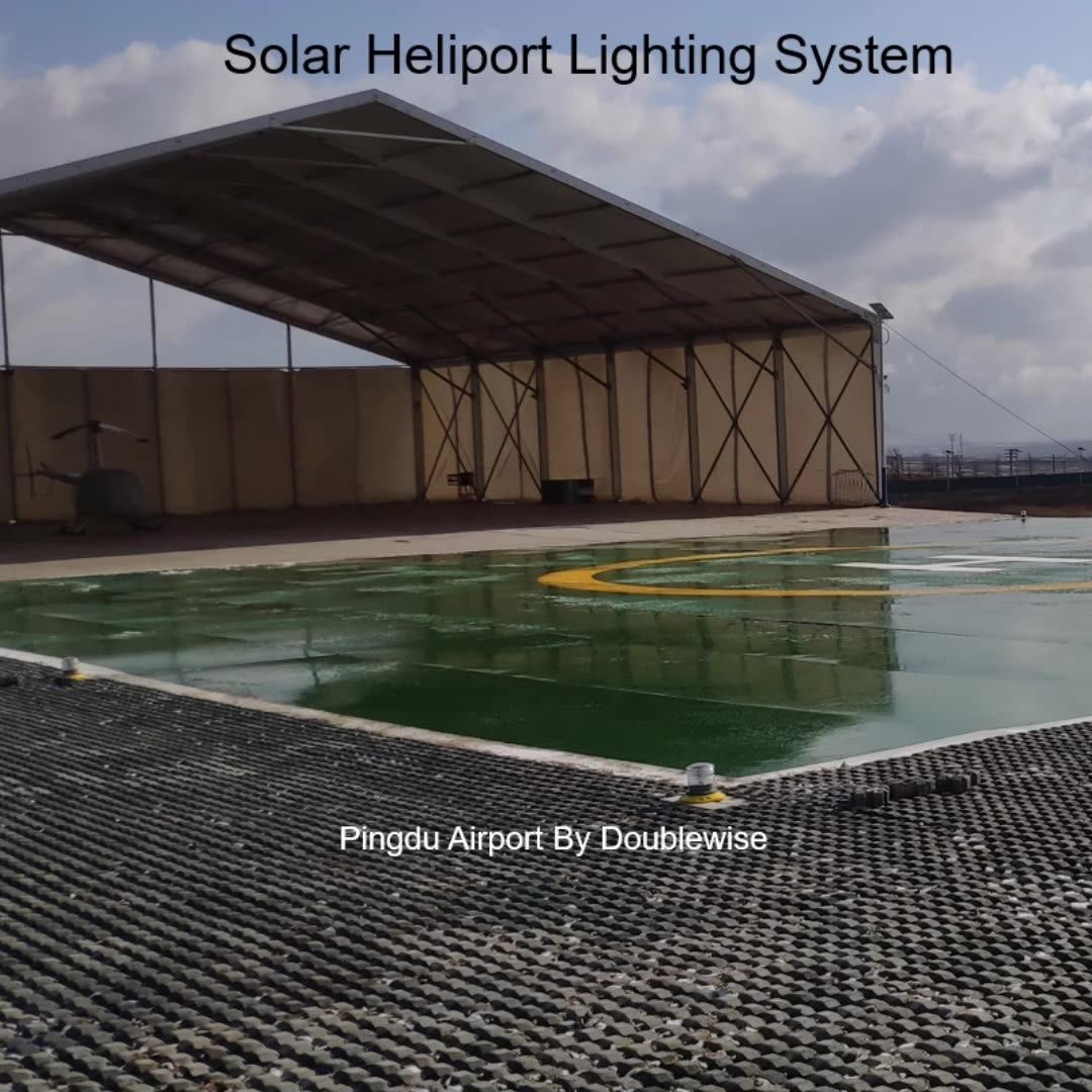 Tlof Wireless Green Landing Perimeter Helipad Lighting Led Solar ...