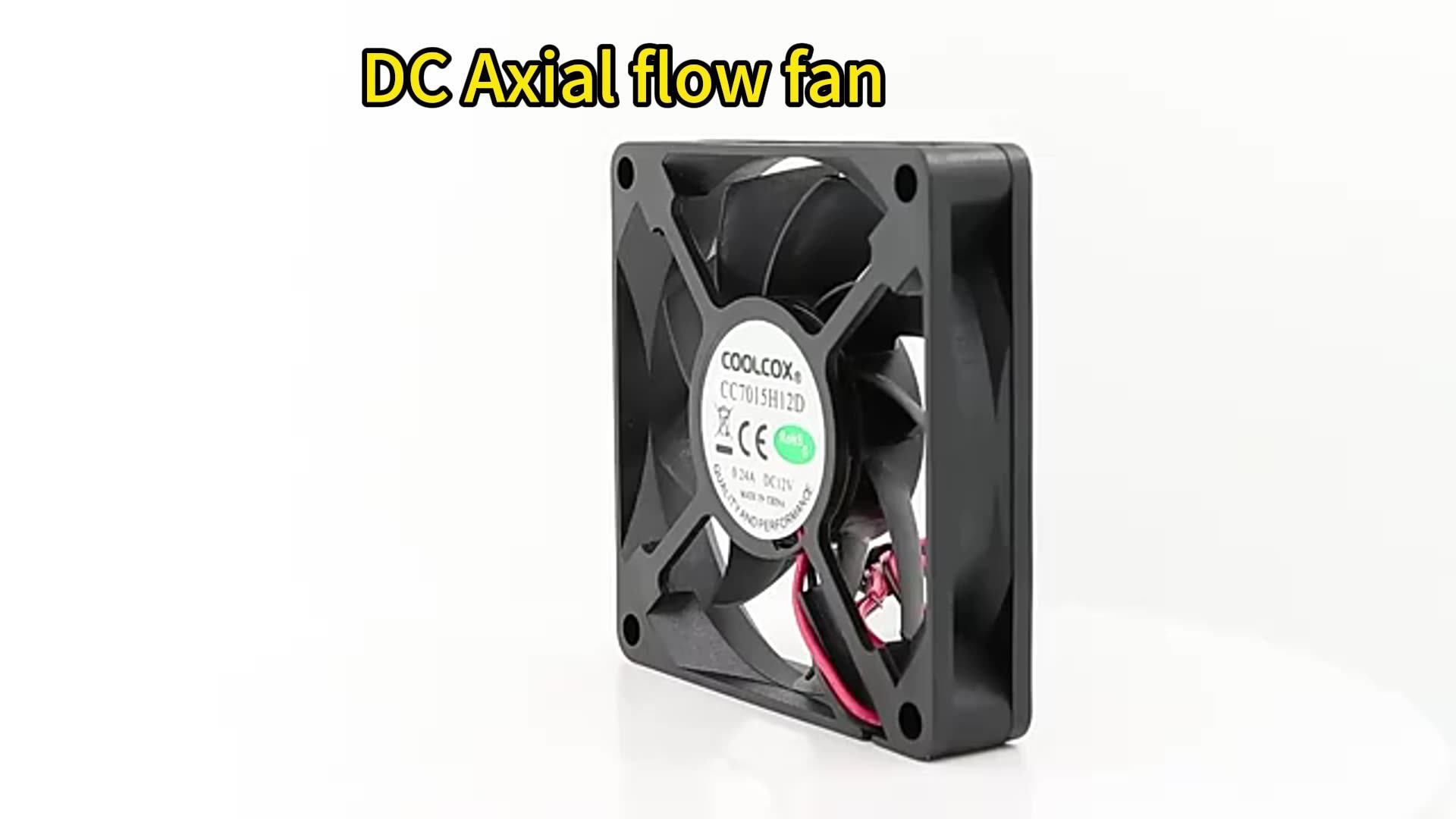 Aidecoolr 70x70x15mm Axial Dc Fan 5v-12v-24v Power Options Chassis Ice ...