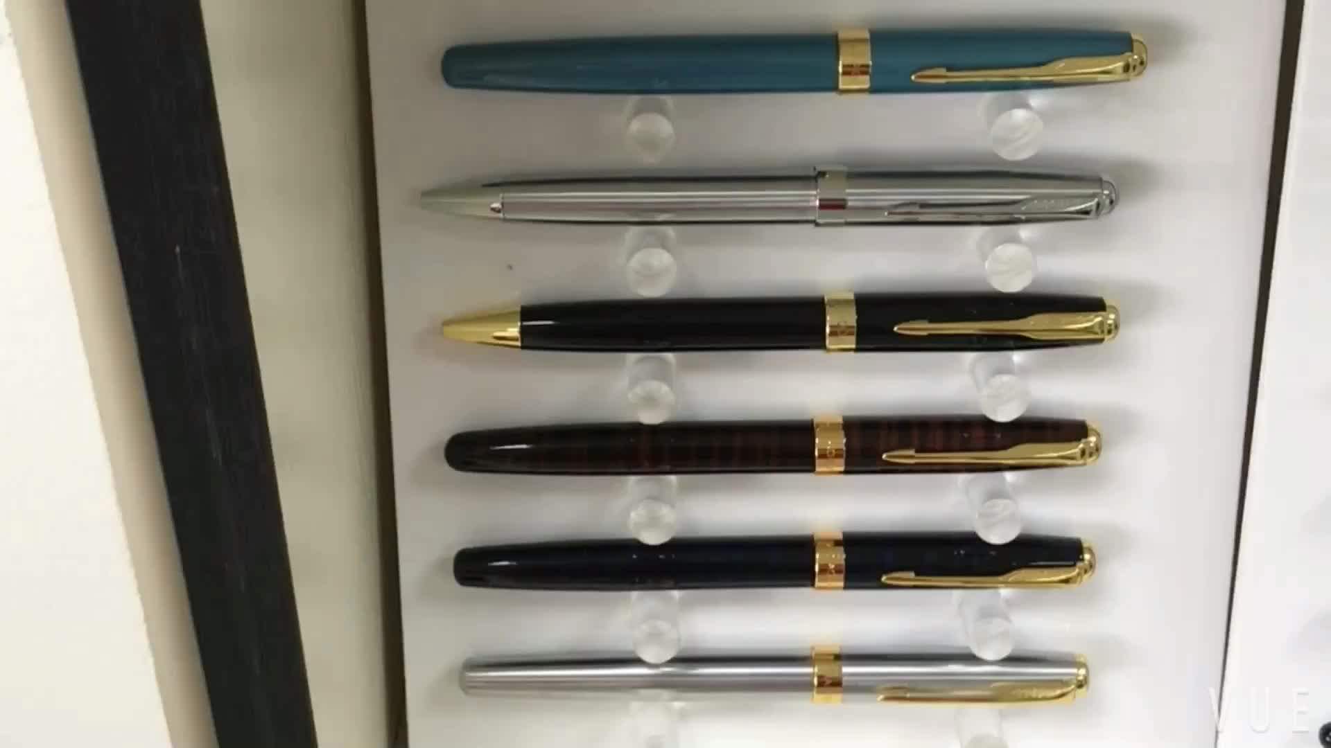 Classic Design Custom Company Logo Calligraphy Writing Pen Promotional ...