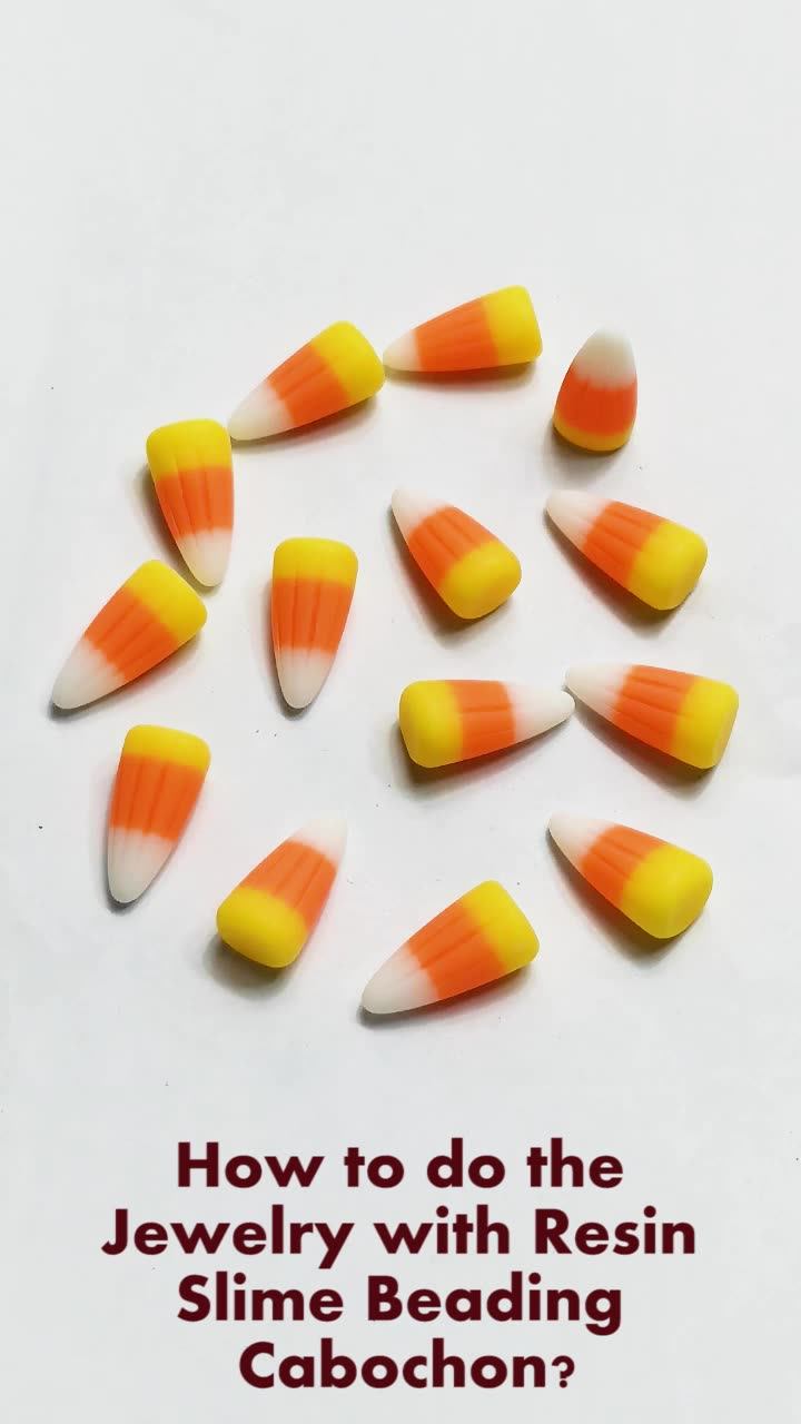 New Color Resin 3d Corn Candy Miniature Kawaii Sweets For Drop Earrings ...
