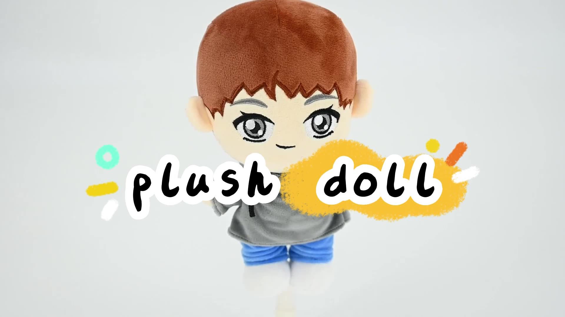 High Quality Korean 20cm Kpop Idol Dolls Cute Plushie Stuffed Custom ...