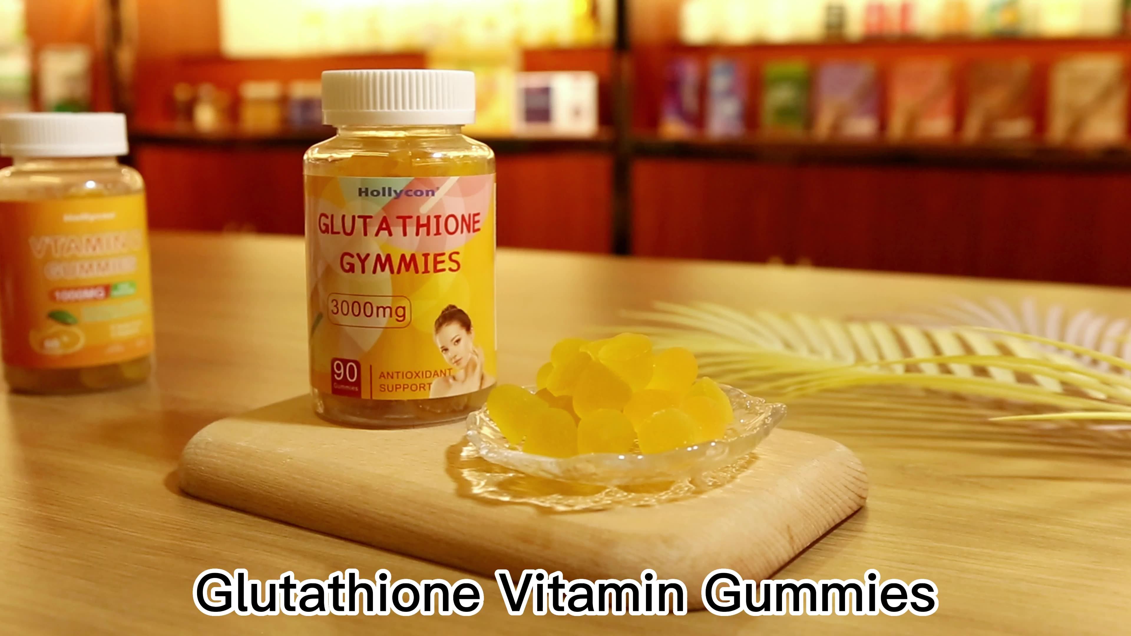 Oem Private Label Skin Whitening Gummy Skin Beauty Supplement For Women ...