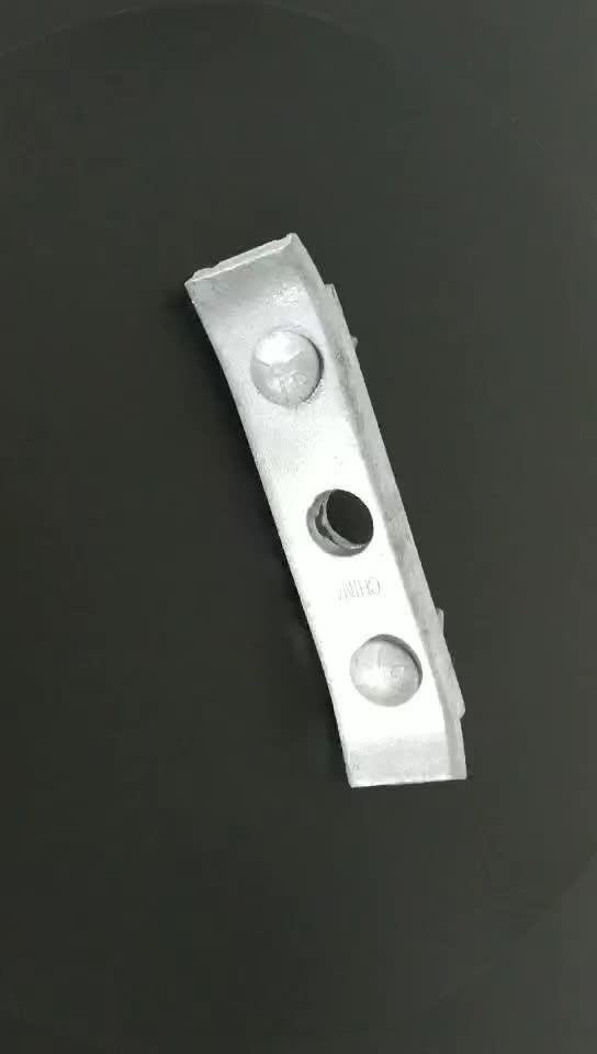 Straight Or Curved Strand Suspension Clamps With 3 Bolts - Buy ...