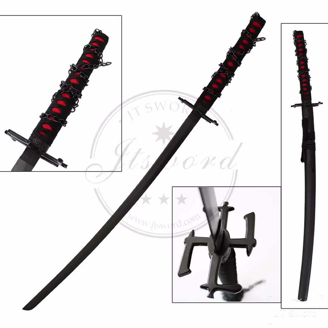 Bleach Ichigo Tensa Zangetsu Katana Sword Sale - Buy Katana Sword ...