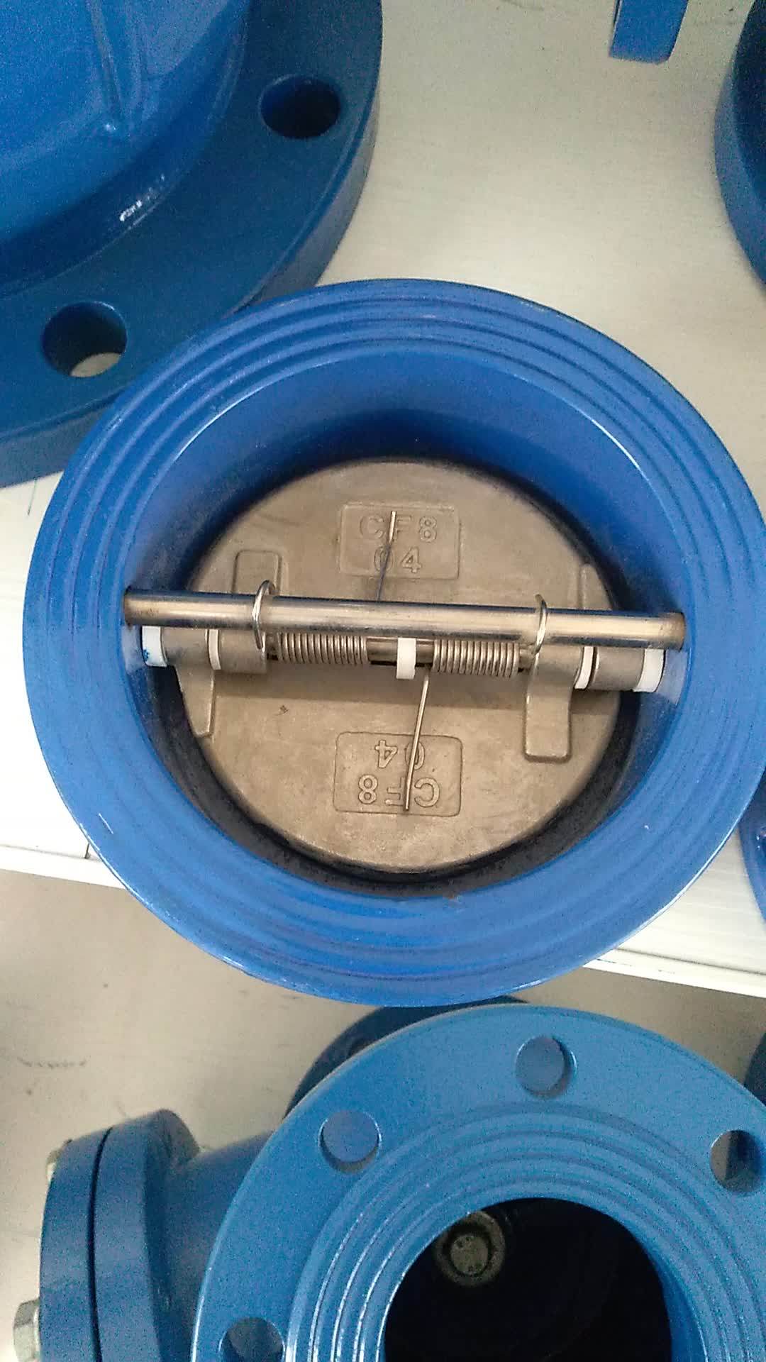 150lb Super Duplex 2507 Wafer Dual Plate Check Valve Sea Water Duo ...