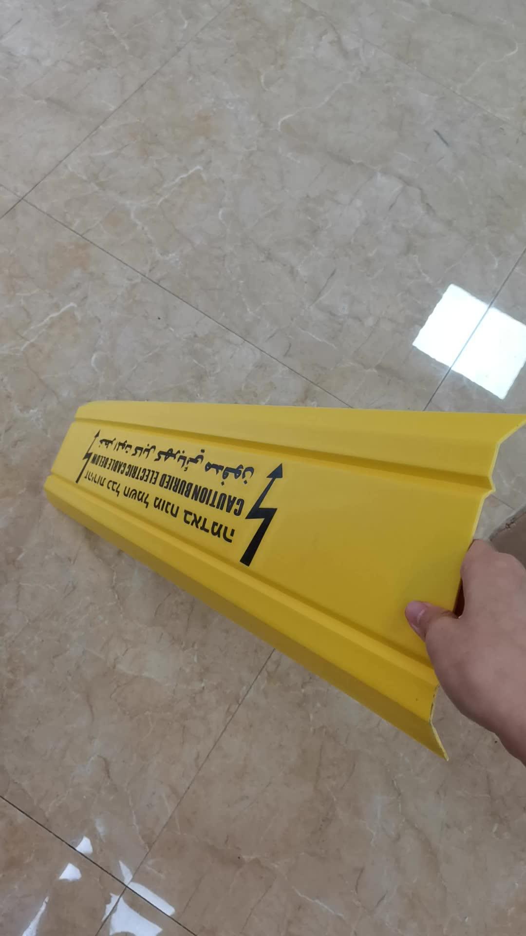 Chinese Manufacturer Underground Protection Plastic Cable Slabs For ...