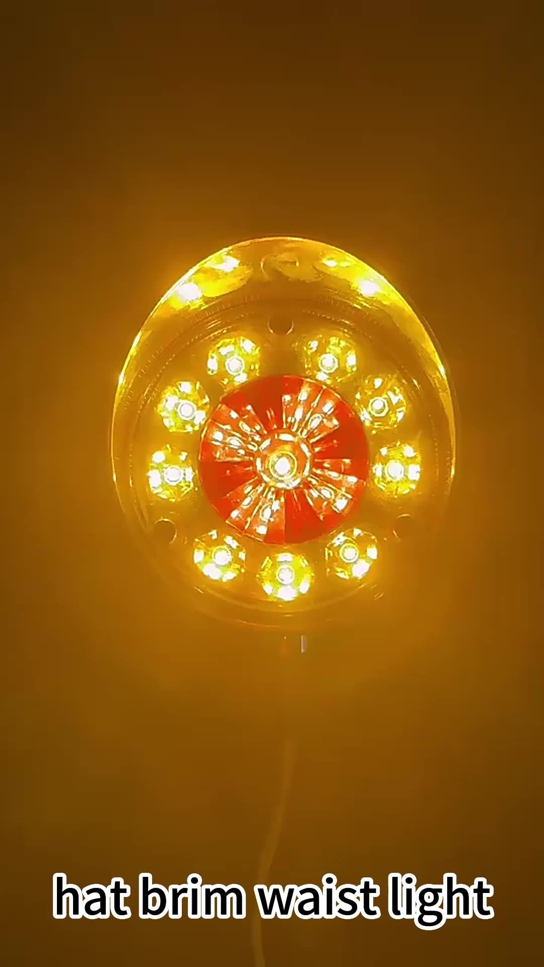 Double Face Side Marker Light Yellow Red Led Turn Signal Indicator 24v ...