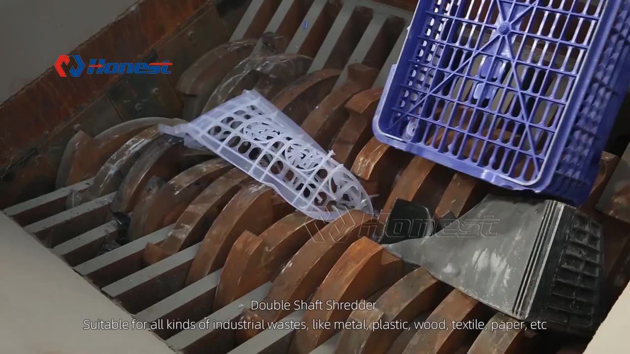 Heavy Duty Waste Plastic Chair Shredder Machine Plastic Grinder Crusher ...