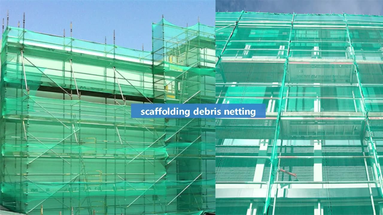 Building Scaffolding Net Construction Safety Net Debris Netting