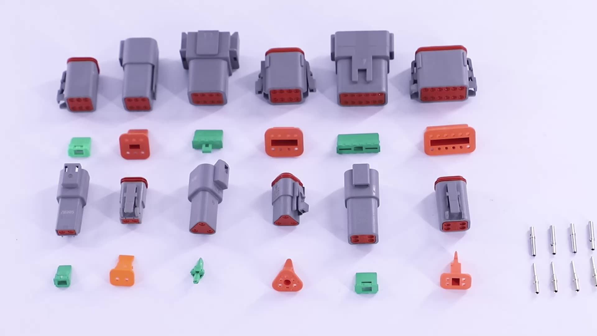 Chenf Dt Series Dt04-8p/dt06-8s Deutsch Connector 8p Plug Waterproof ...