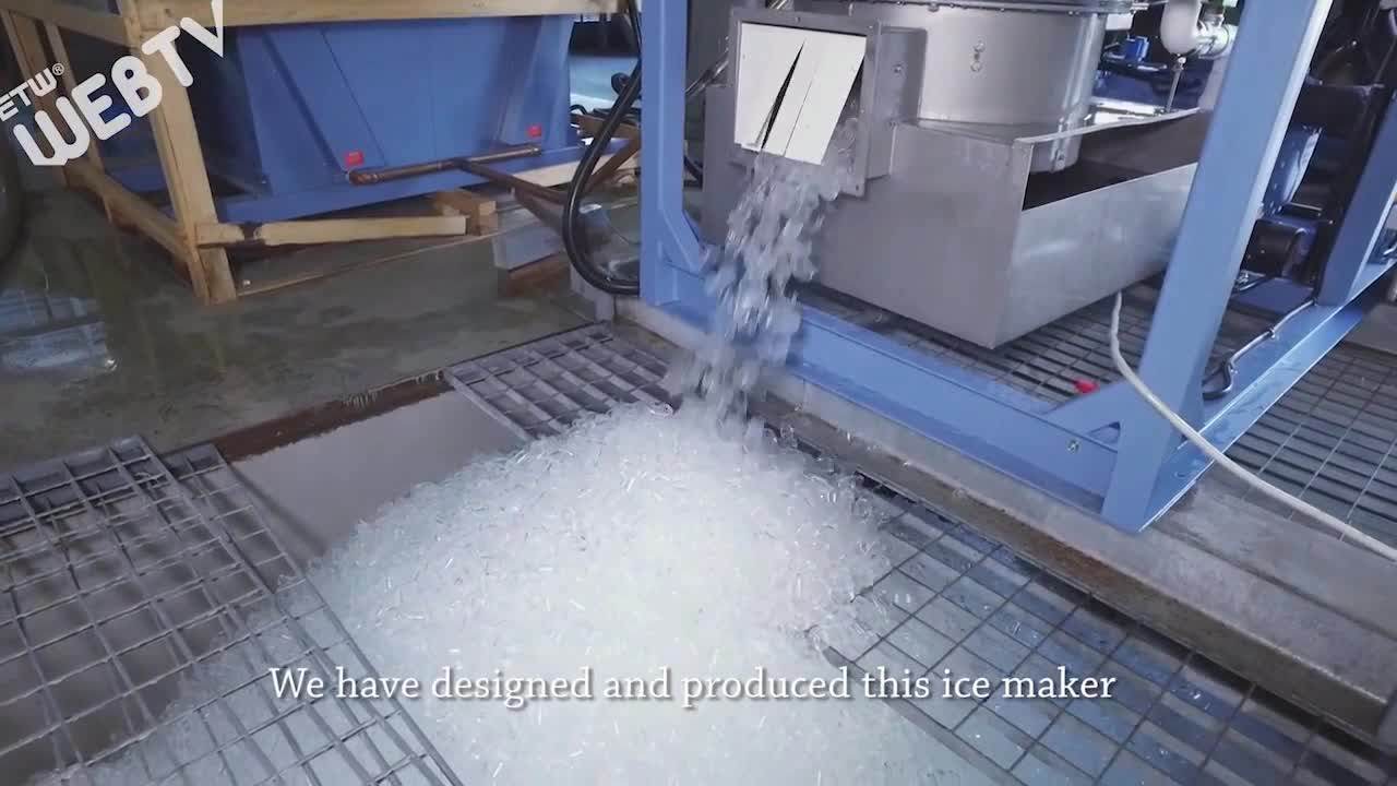 Snowkey 5t Tube Ice Machine With Stainless Steel Evaporator - Buy 5 Ton ...