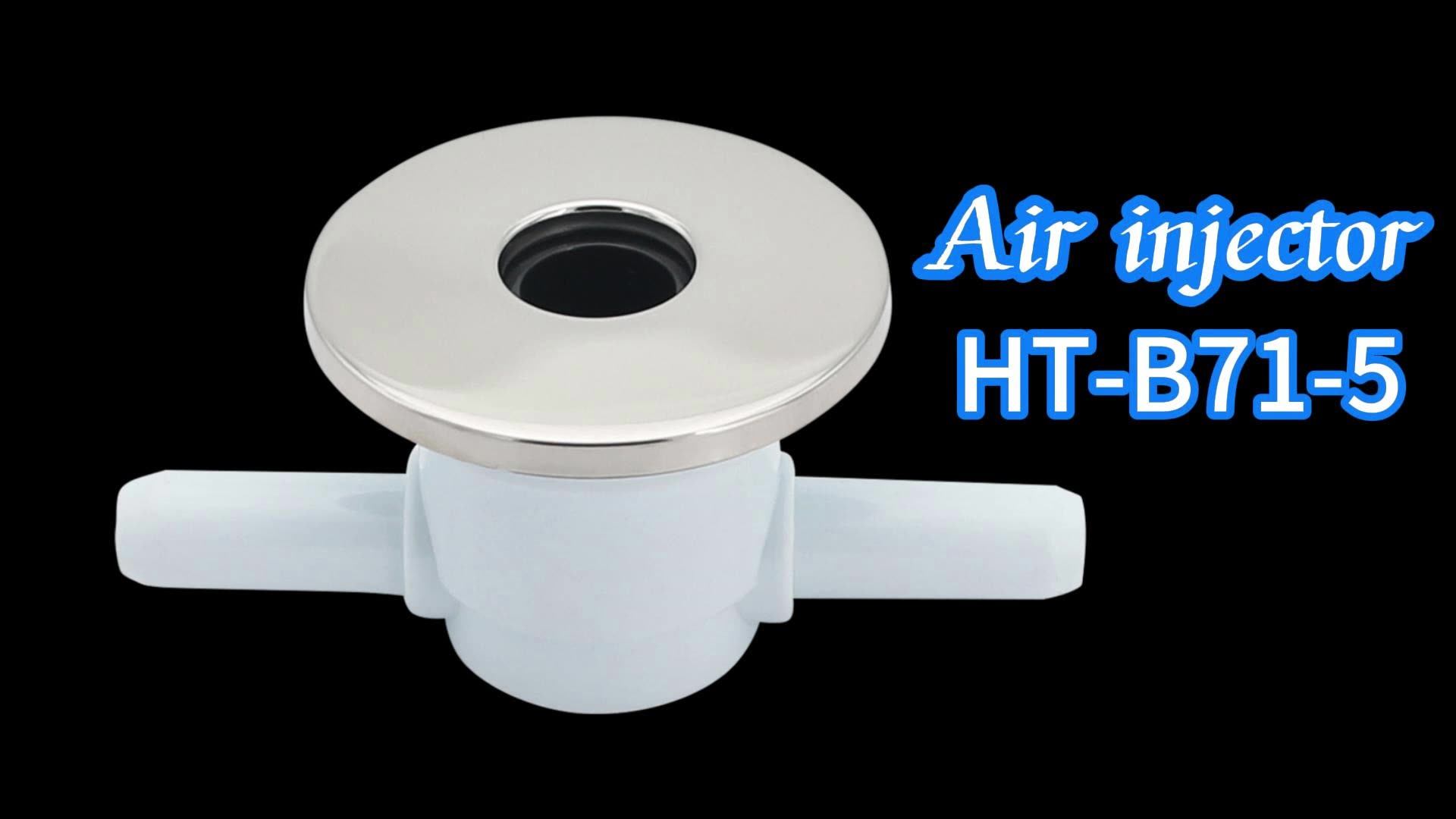 Ht-b71-5 Spa Kit Hydromassage Out Door Hot Tub T Shape Spa Air Bubble ...