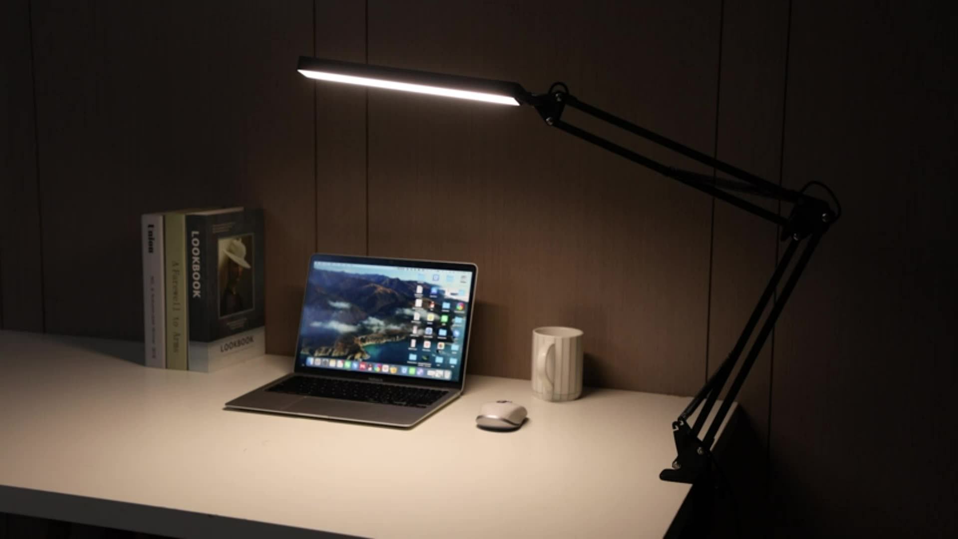 Docking Station With Extension Student Low Glare Desk Yellow Lights ...