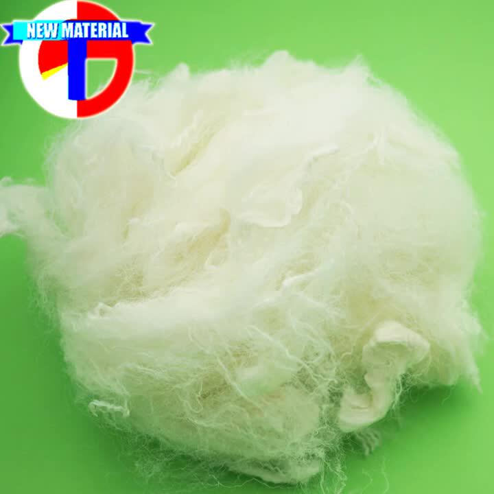100% Virgin Polylactic Acid Staple Fiber,Colored Pla Corn Fiber For Pla ...