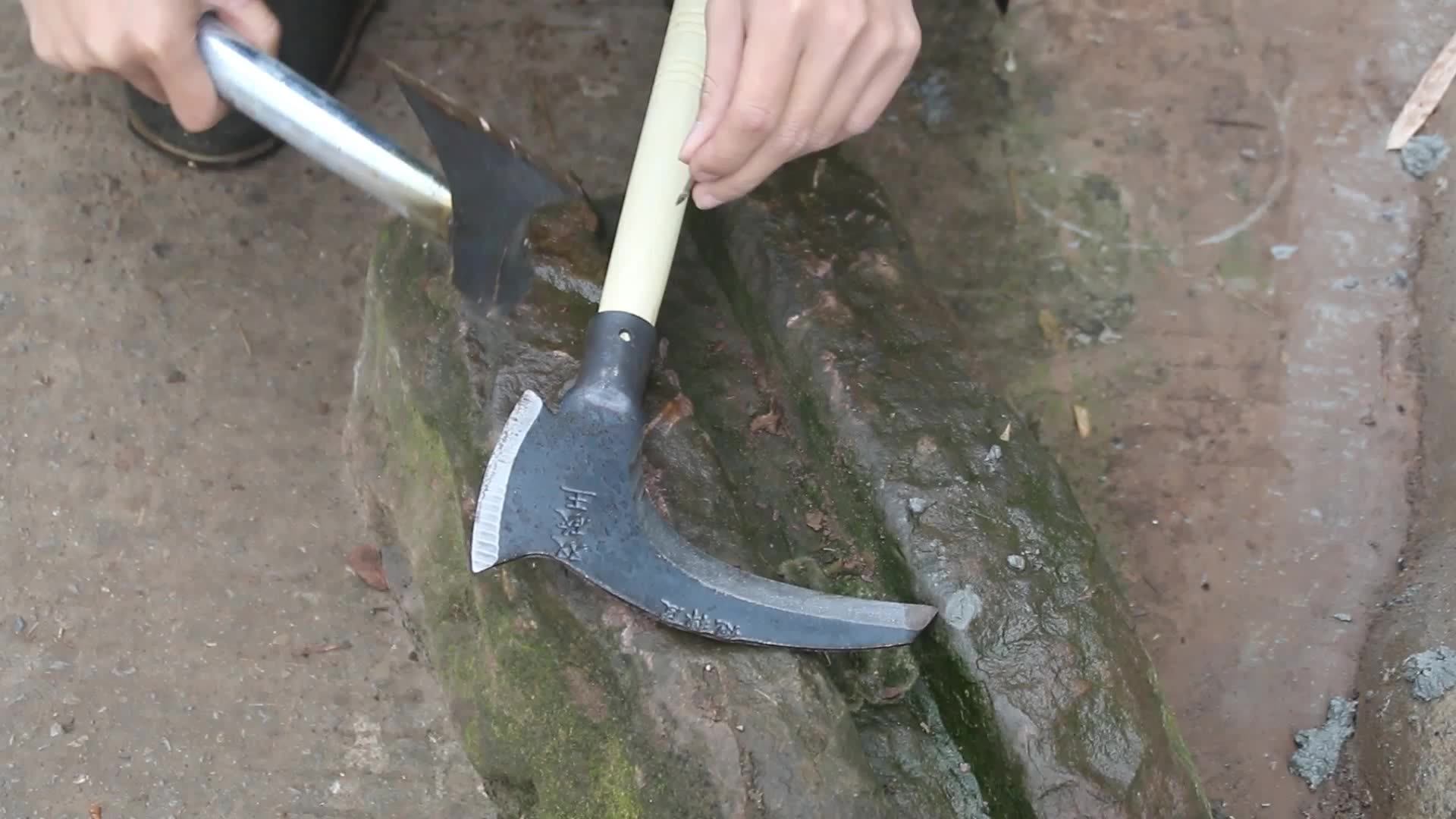 Long Handle Farmers Garden Harvesting Hook Axe Agricultural Tools ...