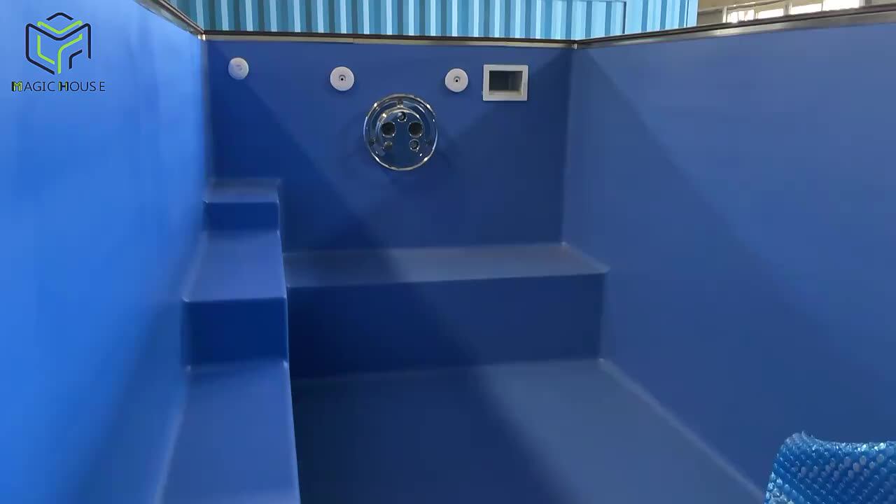 Outdoor Container Pool 20ft Shipping Container Swimming Pool Container ...