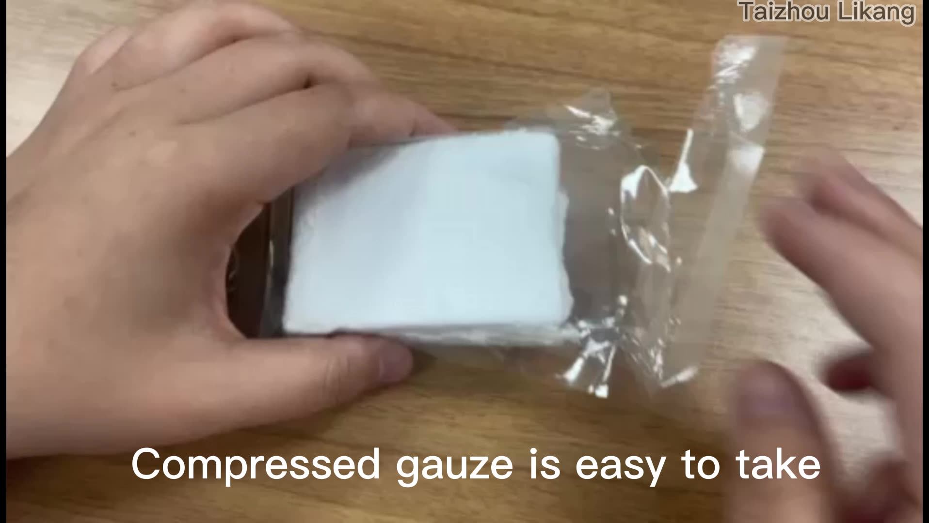Wound Dressing Compressed Gauze Z-fold Cotton Gauze Compression Gauze ...