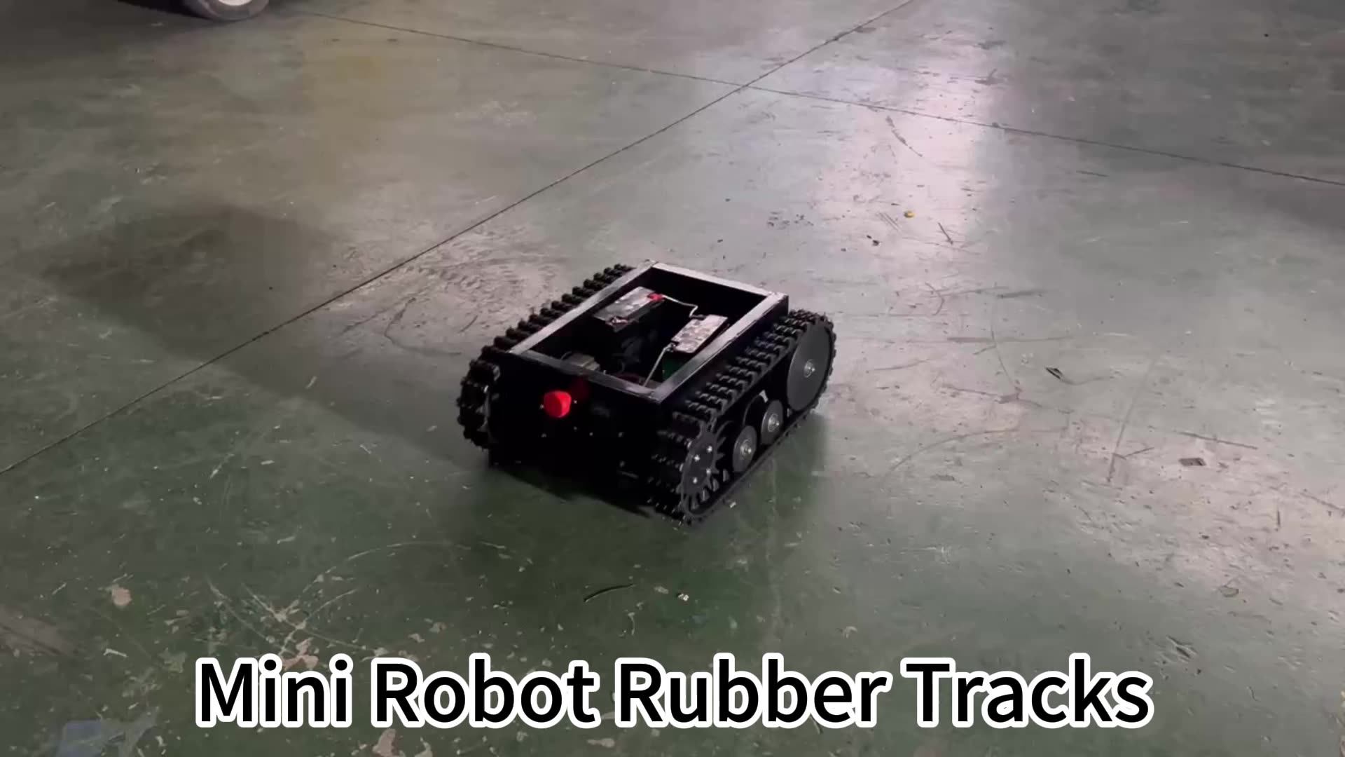 Heavy Duty Robot Rubber Track For Unmmaned Ground Vehicles Ugv Robots ...