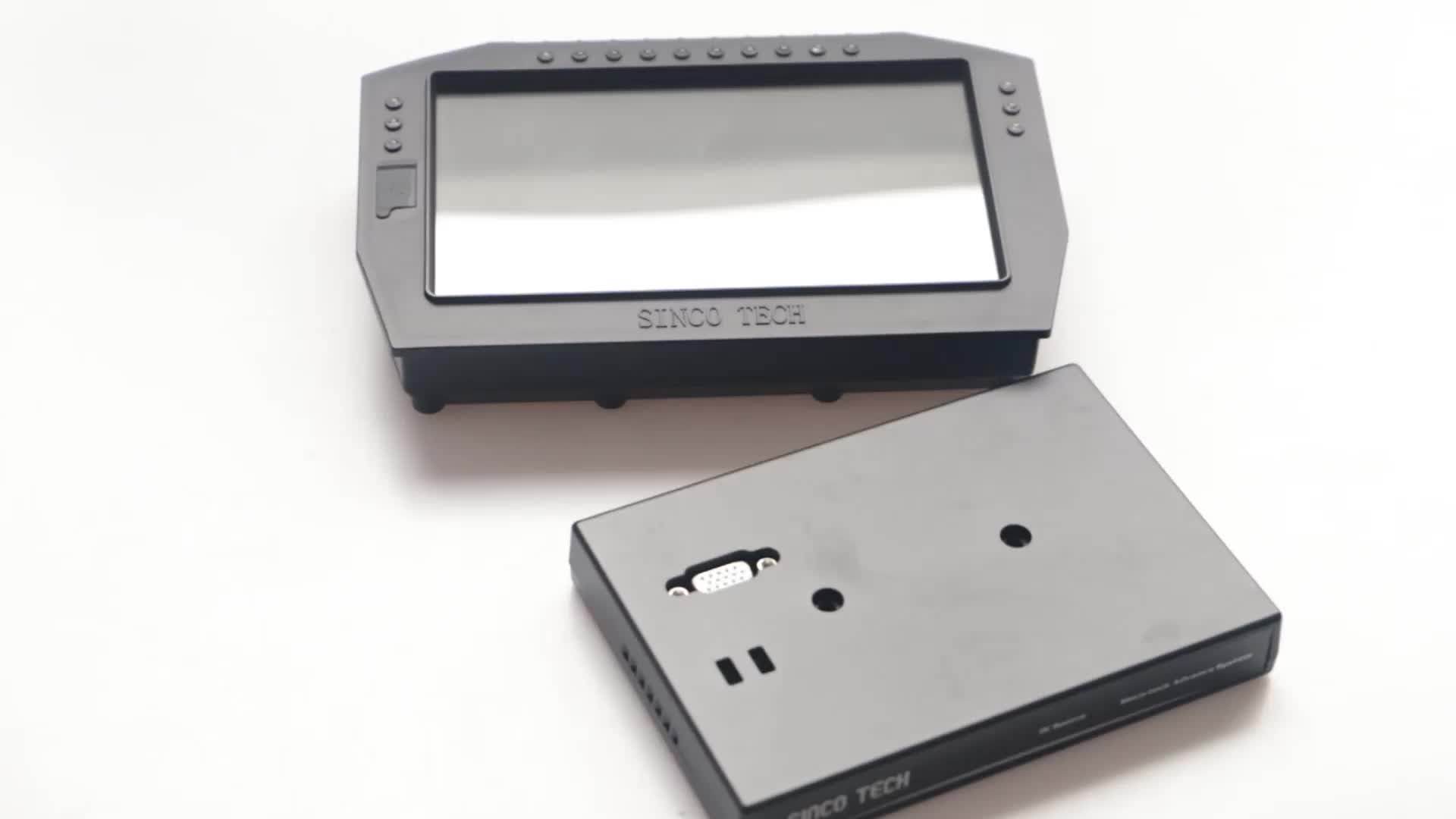 Sincotech Customize 7'universal Digital Lcd Touch Screen Race Dash ...