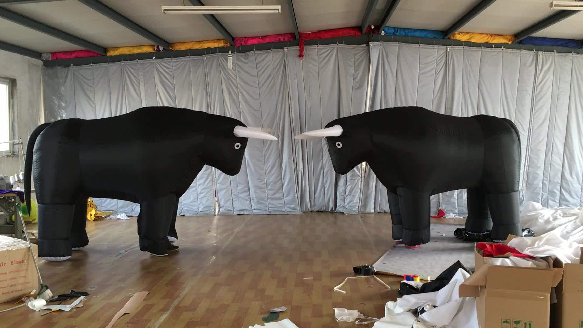 Walking Cow Mascot Costume Inflatable Animal Mascot Costume For Adult ...