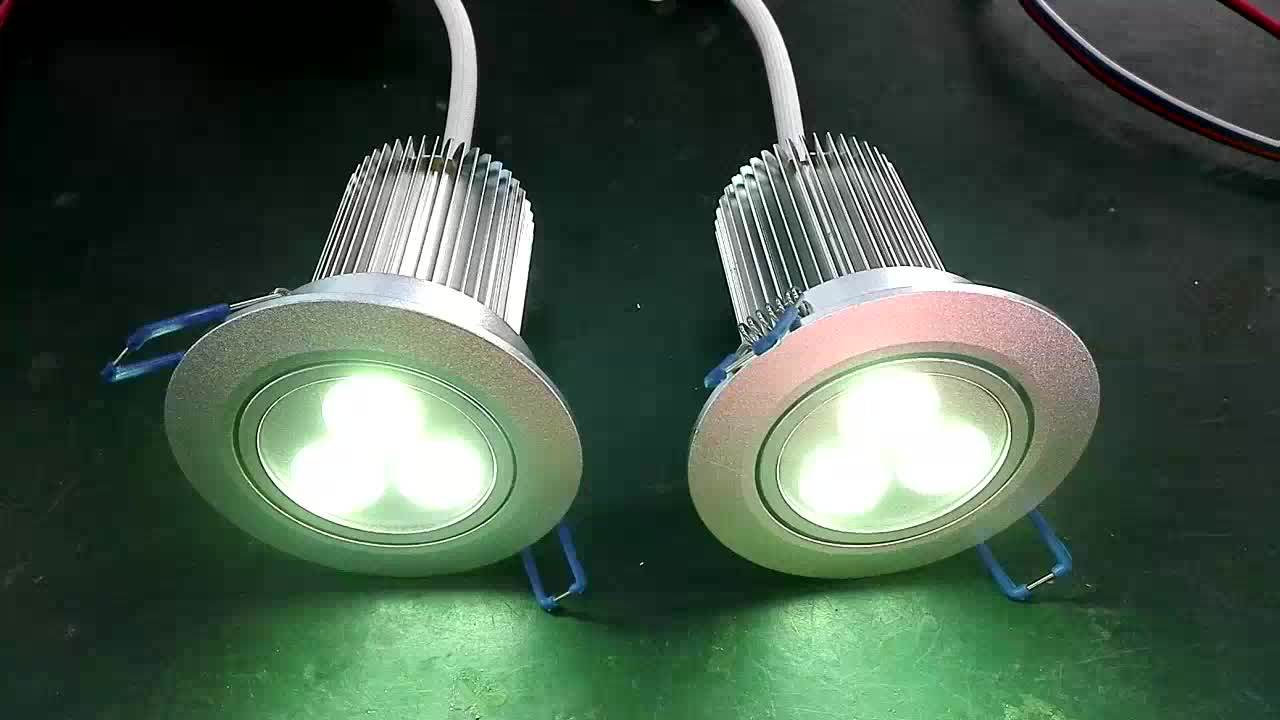 Ce Rohs Fcc 12-24v 3x8w 4in1 Rgbw Led Ceiling Light Controlled By Rgbw ...