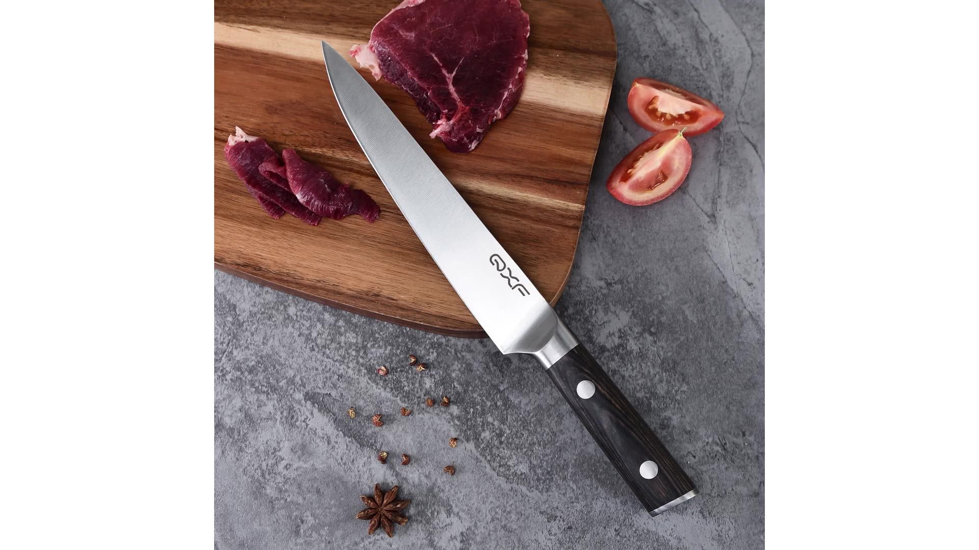 New Design 8 Inch Meat Carving Knife Stainless Steel Slicing Knife ...