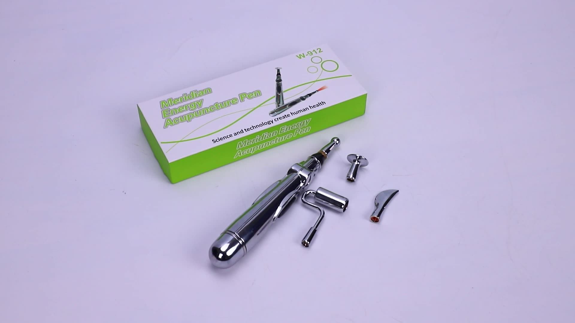 5 In 1tens Meridian Energy Pulse Massage Pen W-912 Usb Electronic Pain ...