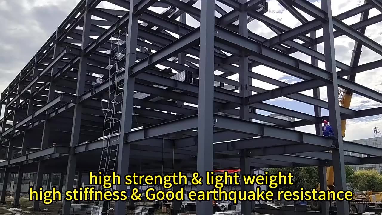 2 Storey Workshop Multi-story Steel Building School Building Steel ...