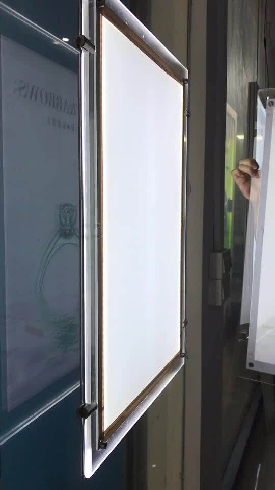 Real Estate Sign Window Display Hanging Plexiglass Led A2 Lightbox ...