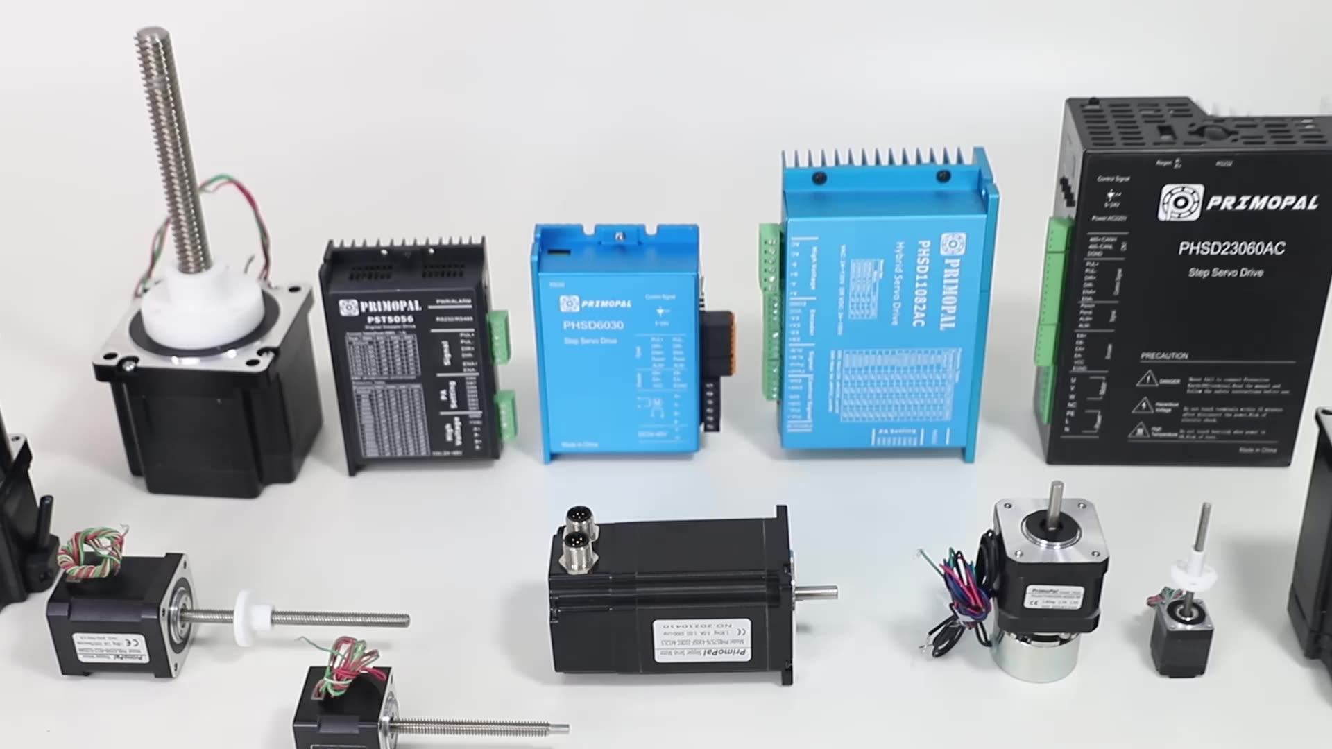 Primopal 2 Phase 1.8 Degree Nema11 17 23 24 34 Hybrid Closed Loop ...