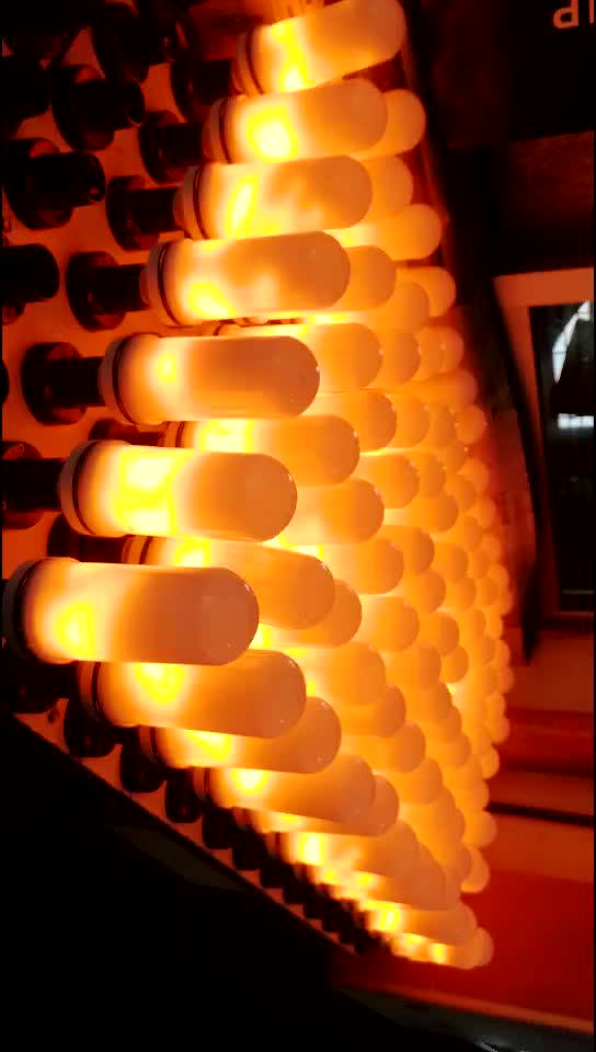 Fire Flame Shape Lamp Led Fire Light Effect Blue Led Flame Bulb - Buy ...
